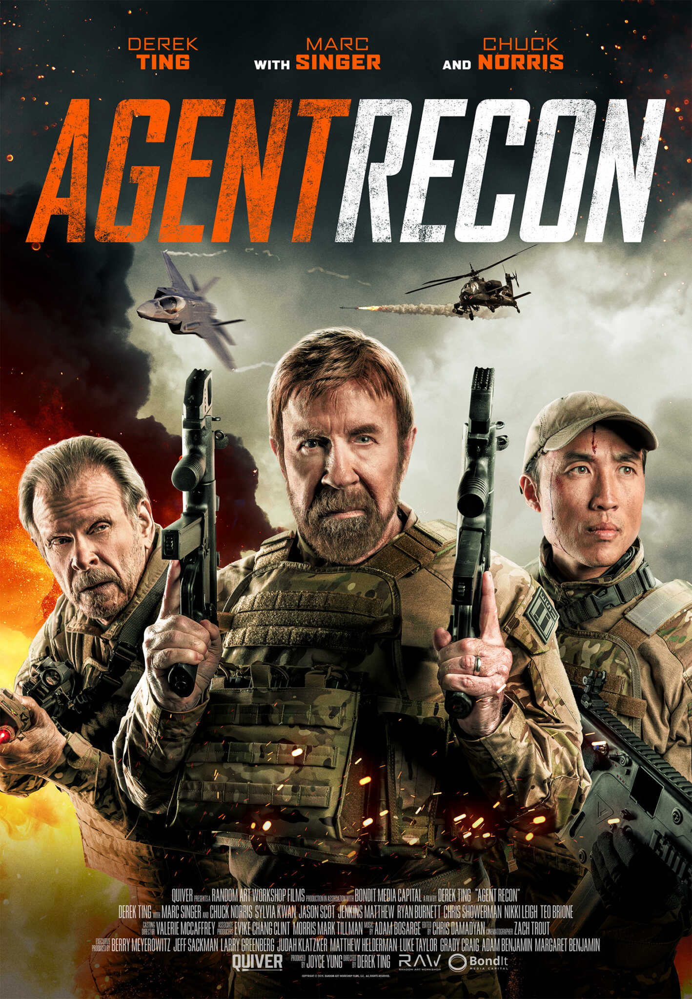 Marc Singer is back in action with 'Agent Recon' - Fandomize